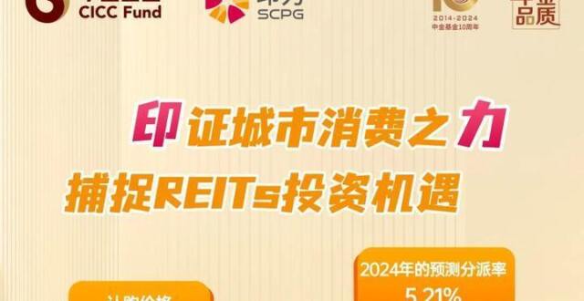 印力集团最新发布：中金印力消费REIT将于4月8日正式发售_腾讯新闻